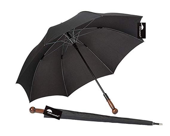 NTOI Unbreakable® Walking Stick Umbrella U-101 Straight Handle
